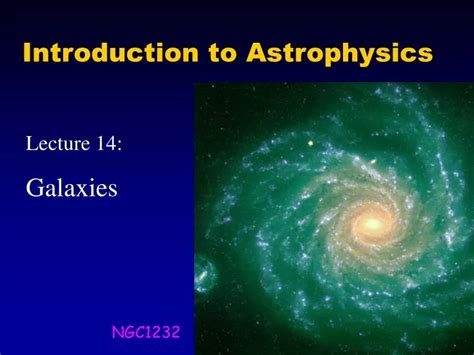 Ppt Introduction To Astrophysics Powerpoint Presentation Free