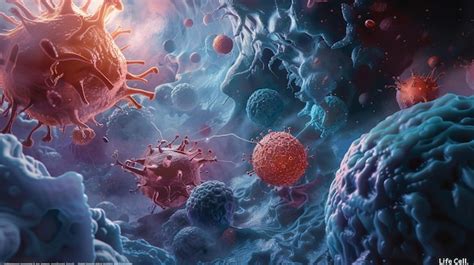 Premium Photo A 3d Rendering Of Cancer Cells