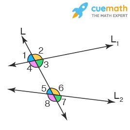 A Transversal Intersects Two Or More Than Two Lines At Points Fill In The Blanks To