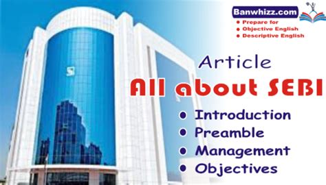 Sebi Overview For Sebi Exam Bank Whizz