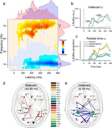 Fig Ure 4 Time Varying Directed Connectivity Results A Download Scientific Diagram