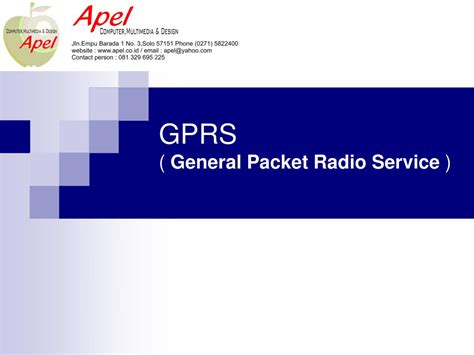 Ppt Gprs General Packet Radio Service Powerpoint Presentation