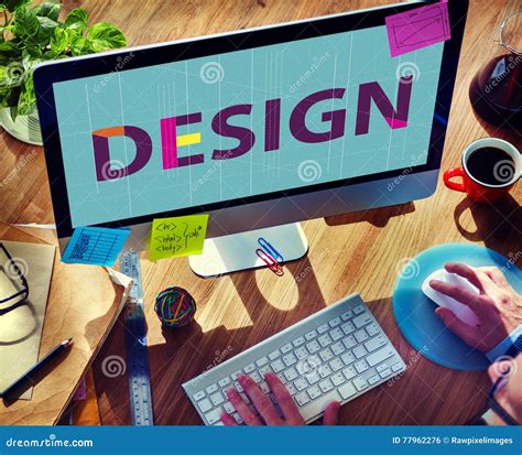 Design Creative Draft Ideas Planning Sketch Plan Concept Stock Photo Image Of Model Display