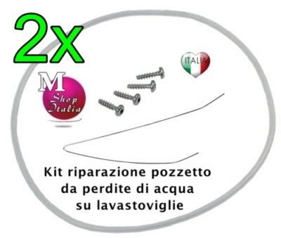 Kit Riparazione E15 Lavastoviglie Bosch Siemens Neff 2 Guarnizioni