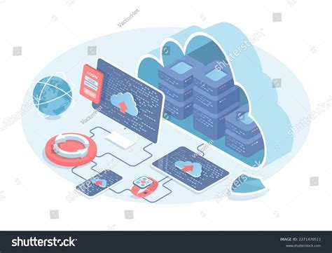 Cloud Computing Technology Data Servers Communication Stock Illustration 2271470511 Shutterstock