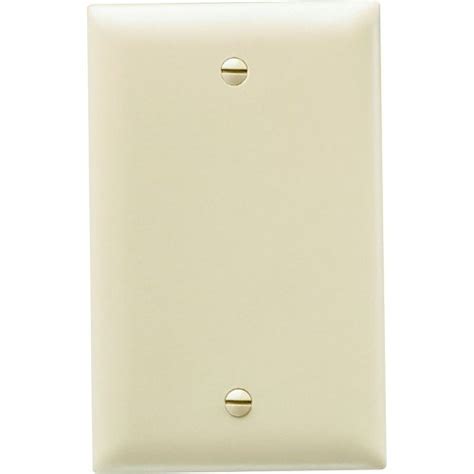 Pass And Seymour Tp13bk Trademaster 1 Gang Blank Wall Plate Black