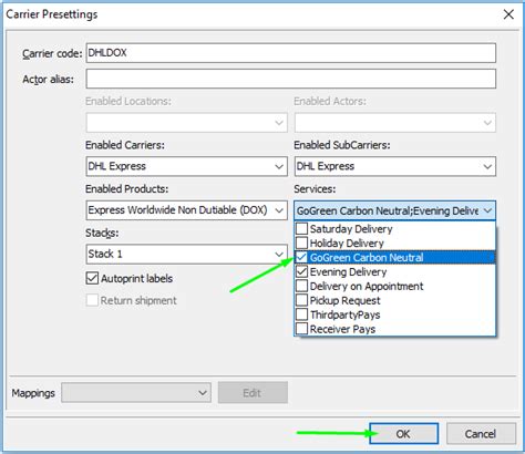 Adding A Service To A Carrier Code In Import Setup NShift Adding A Service To A Carrier Code In Import Setup NShift