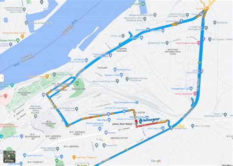 Промяна на организацията на движение на тежкотоварни автомобили Дунав прес АД