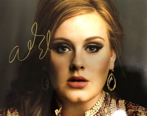 Adele Signed 8x10 Photo Etsy