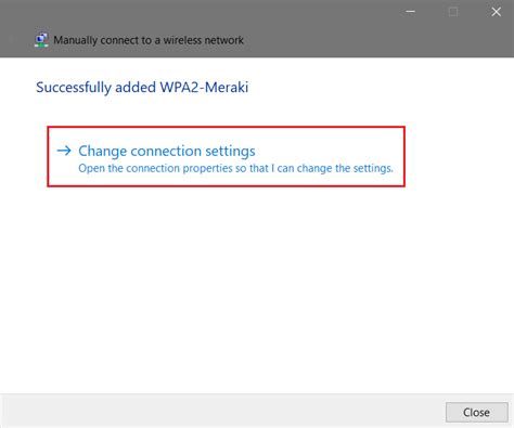 Enabling Wpa2 Enterprise In Windows Cisco Meraki Documentation