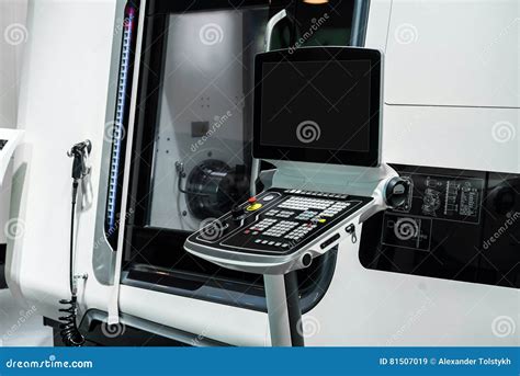 The Axis CNC Milling Machine Cutting The Turbocharger Part With