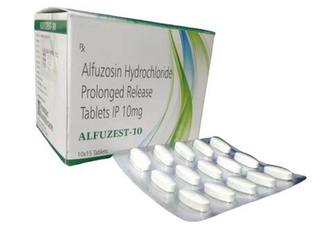 Alfuzosin 10 Mg Extended Release Tablets At ₹ 300 Stripe
