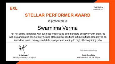 Swarnima Verma On Linkedin Exl 14 Comments