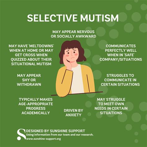 Selective Mutism Free Download Sunshine Support