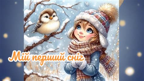 Казка Мій перший сніг Казки для дітей українською Аудіоказка на ніч Сказки для детей Youtube