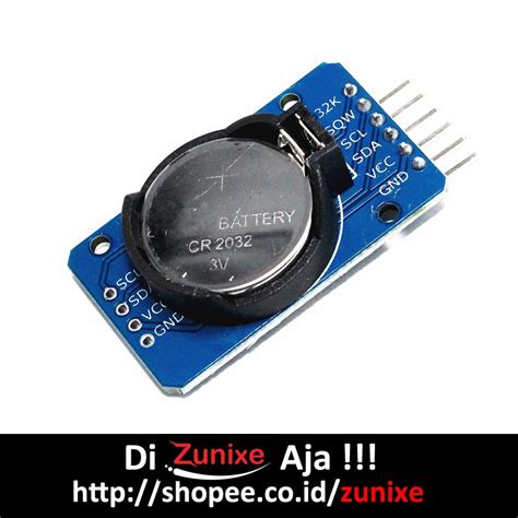 Jual Ds3231 I2c Rtc Real Time Clock Module Baterai Shopee Indonesia