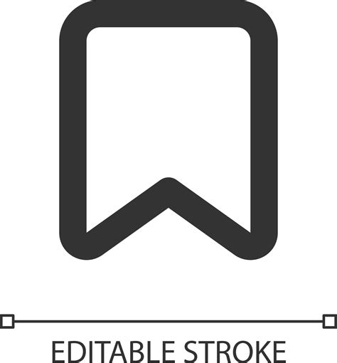 Add Bookmark Pixel Perfect Linear Ui Icon Saving Webpage Reading List Ebook Reader Gui Ux