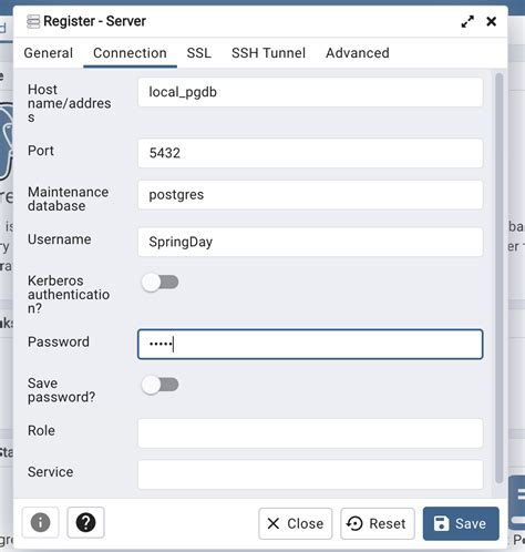 Docker Compose 에서 Postgres Pgadmin연결