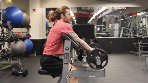 Seated Barbell Preacher Curl YouTube