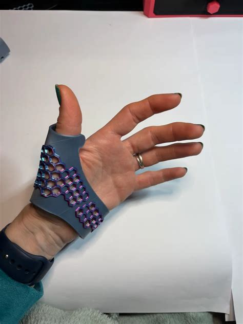 Left Thumb Brace Cmc Mcp Brace V2 By Familiekp Makerworld Download Free 3d Models