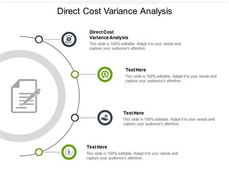 Direct Cost Variance Analysis Ppt Powerpoint Presentation Slides Graphics Template Cpb PPT