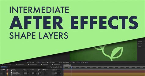 Intermediate After Effects Shape Layers