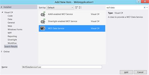 Using Wcf Data Services With Winrt Sergey Barskiys Blog