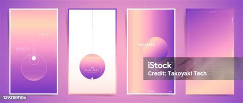 소셜 미디어 이야기 및 게시물을위한 미적 그라디언트 3d 홀로그램 디자인 포스터 프레임 장식 배경 듀오톤 미래 공간 그래픽 및 타이포그래피 벡터 템플릿 보호 현대 미술