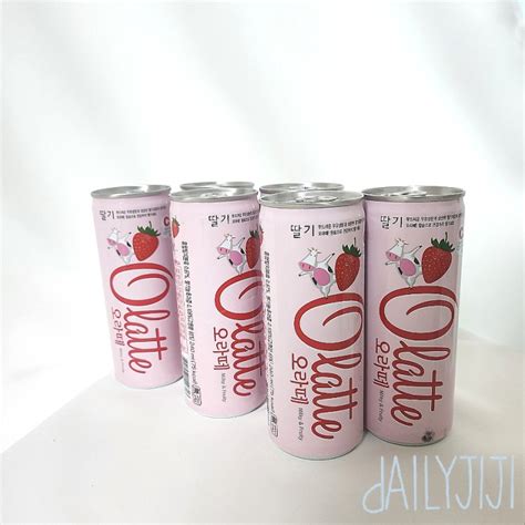 식품 상큼한 딸기와 부드러운 우유의 만남 오라떼딸기로 당신의 일상에 활력을 불어넣어보세요