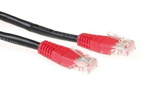 Act Ib6103 Cat5e U Utp Cross Netzwerkkabel 3 M Mediamarkt