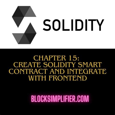 Chapter 15 Create Solidity Banking System Smart Contract And Integrate With Frontend