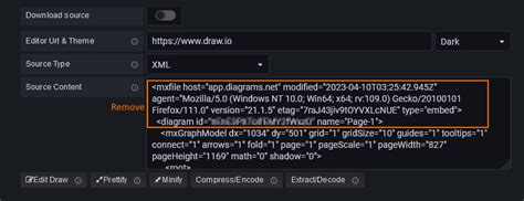 Facing Issue While Embedding In Grafana Flowcharting Configuration