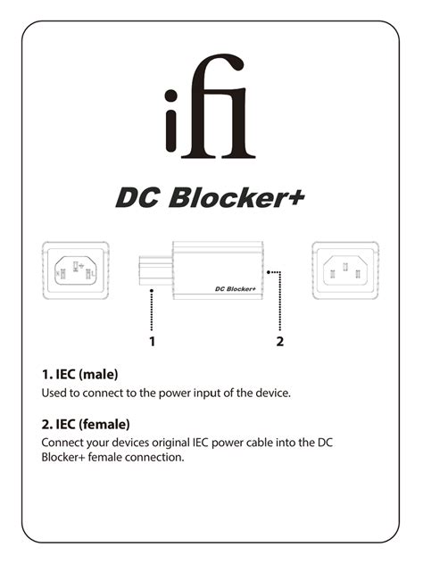 Dc Blocker Designed To Eliminate Hum And Enhance Audio Silentpower