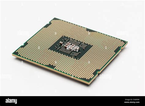 LGA2011 CPU Isolated On White Background Stock Photo Alamy