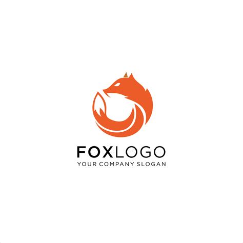 Abstract Fox Logo Design Template Concept Vector 21786862 Vector Art At
