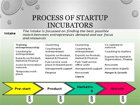 Startup Incubators