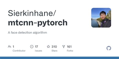 GitHub Sierkinhane Mtcnn Pytorch A Face Detection Algorithm