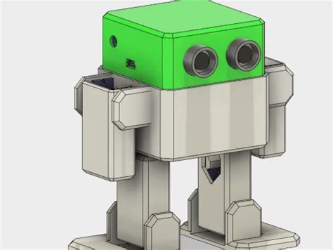 Otto Diy Humanoid Robot Build Your Own Interactive Stem Companion3d