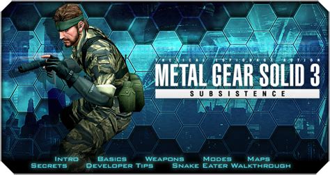 Metal Gear Solid 3 Subsistence Wallpaper