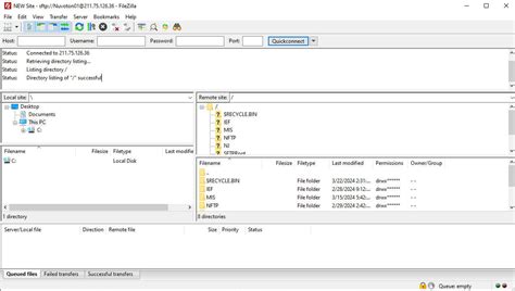 Sftp Setting And Operation Nftp