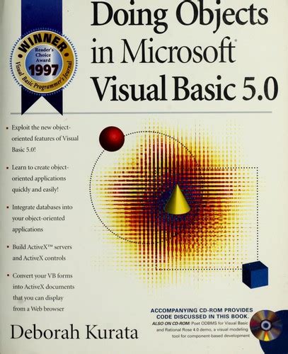 Doing Objects In Microsoft Visual Basic 5 0 By Deborah Kurata Open Library