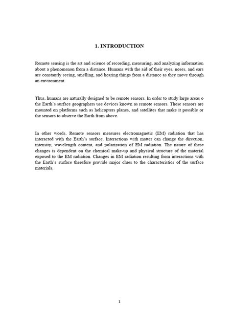 Remote Sensing Pdf Geographic Information System Remote Sensing