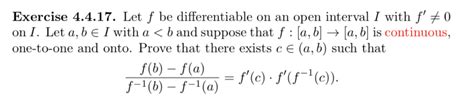 Solved Exercise 4 4 17 Let F Be Differentiable On An Open