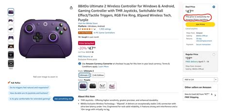 8bitdos New Ultimate 2 Controller Gets A 20 Discount On Amazon But