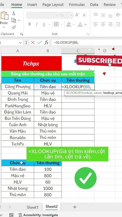 Excel Hacks 12 Use The Xlookup Function In Excel Exceltips Exceltricks Exceltutorial Excel