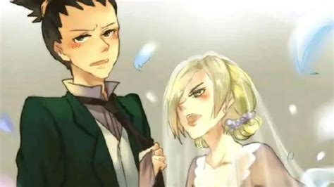 火影忍者：鹿丸与手鞠10年恋爱史，记录他们7个感动 第一次”