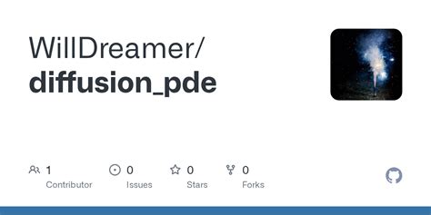 Github Willdreamerdiffusionpde