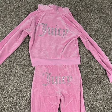 Pink Juicy Velour Tracksuit Juicy Couture Tracksuit Juicy Couture