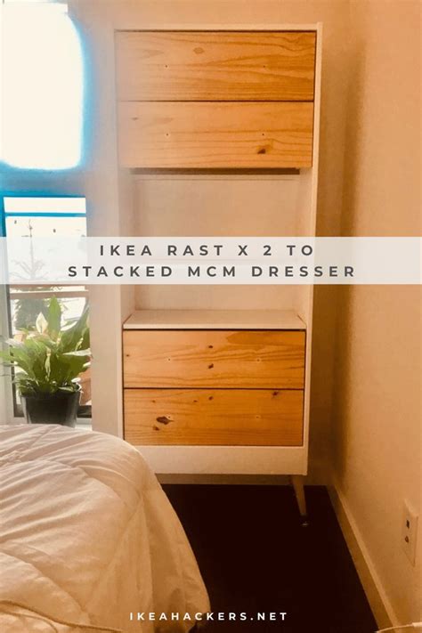 “colorful” Rast X 2 To Stacked Mcm Dresser