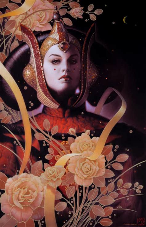 Awesome Artwork Of Queen Padme Amidala Queen Amidala Tattoo Queen